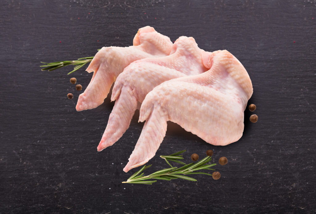 Premium Young Broiler Chicken Wings (with skin, 500g Pack) - Serene ...