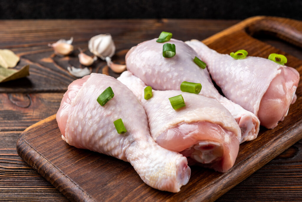 Premium Young Broiler Chicken Drumstick (with skin) - Pack of 4 ...